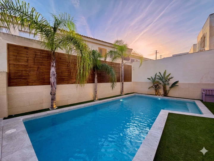 Oasis: 600m Garden, Private Pool, Bbq 5' Beach - Pilar de la Horadada