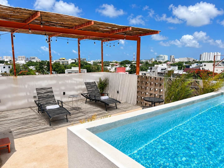 Amazing Loft 7 In Downtown Cancun + Pool. - Cancún