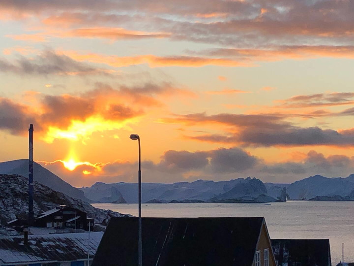 Autentisk Hus Med Spektakulær Havudsigt. - Groenlandia