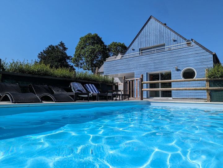 Villa Avec Piscine, Sauna, Spa, Billard, Babyfoot - Beauvoir