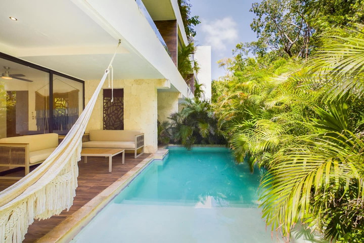 The Verdant Soul Villa|2 Bd+pvt Pool In Aldea Zama - Riviera Maya