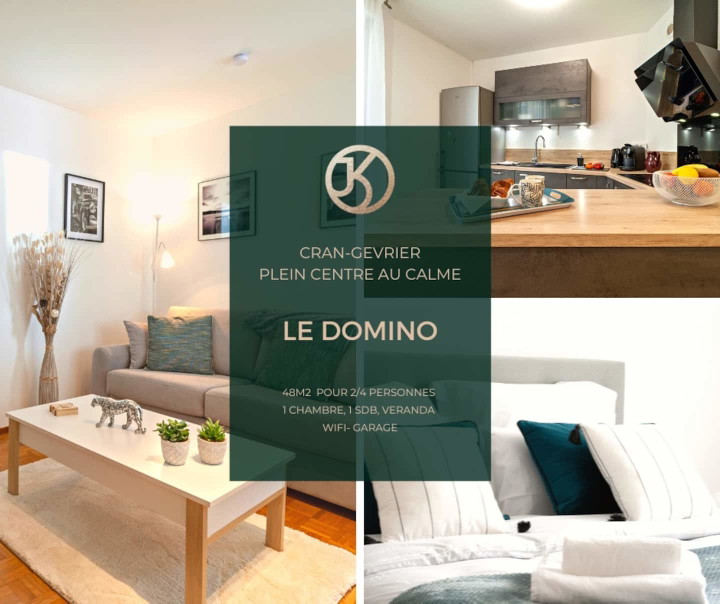 Le Domino | T2 Centre Cran Gevrier |Annecy| Garage - Annecy