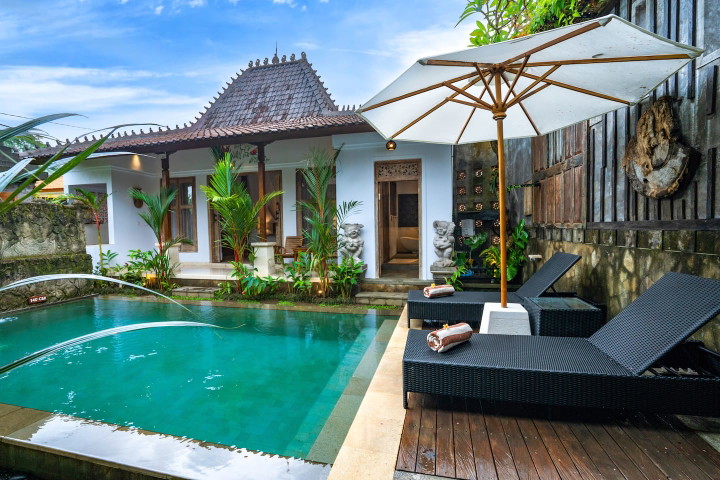 Private Hidden Cozy 2br Pool View In Ubud - Bali