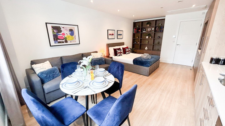 Ac Studio Flat Near Regents Park & Edgware Road - Brentford