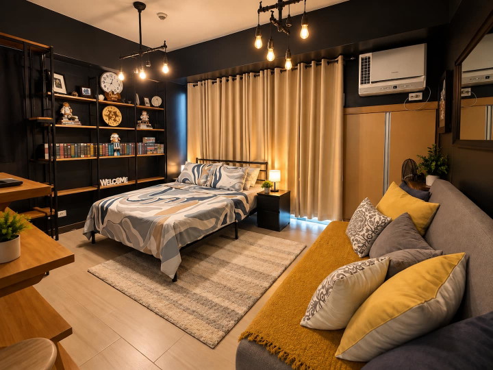 Studio Type @Two Palm Villas Near Naia Terminal 3 - Ninoy Aquino Airport (MNL)