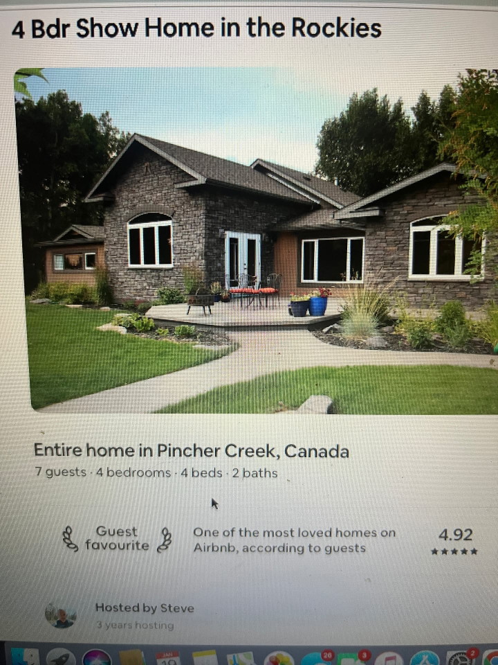 Cozy Retreat For Families And Couples - Pincher Creek