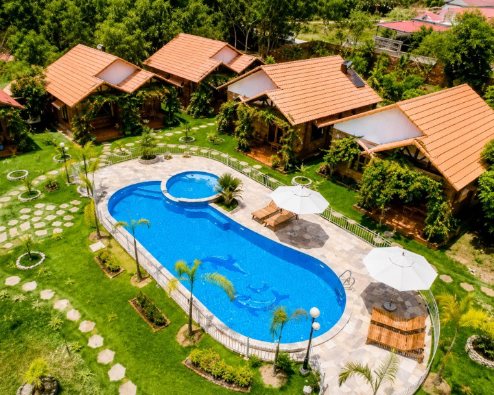 Serenity Garden 2br | Kitchen+pool | Ong Lang - Phú Quốc