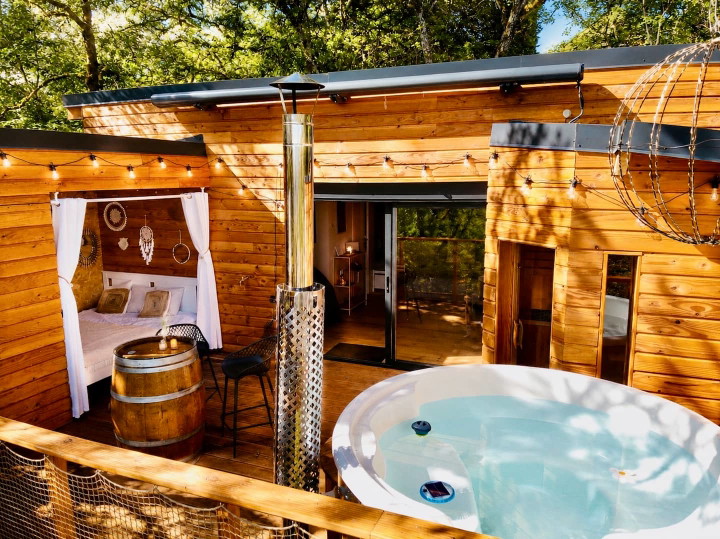 La Cabane Du Prestadou Sauna Spa - Lot