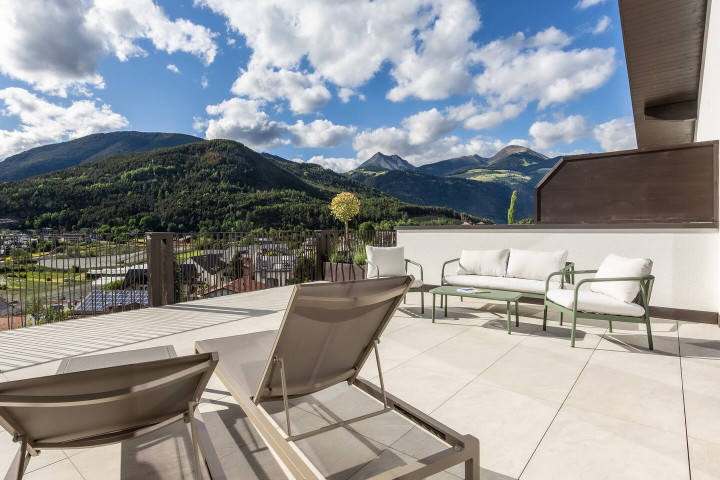 Laurena Panorama Apartment | Dachterrasse & Spa - Brixen
