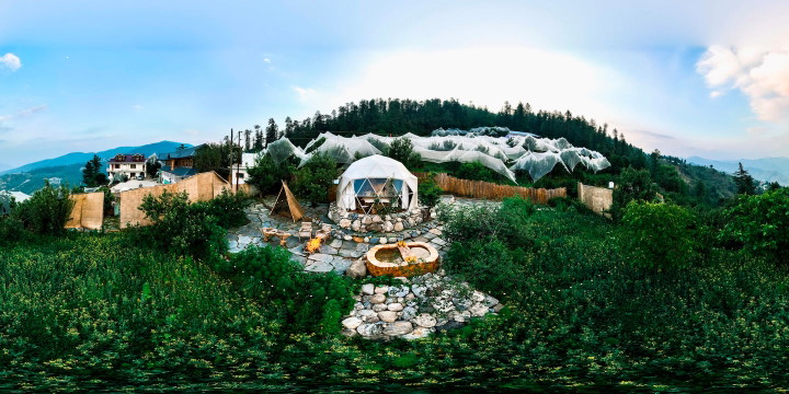 Romantic Getaway Dome | Private Hot Tub | Glamoreo - India