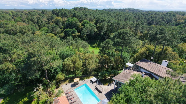 Villa Sand Golf Piscine Jacuzzi Salle De Gym - Seignosse
