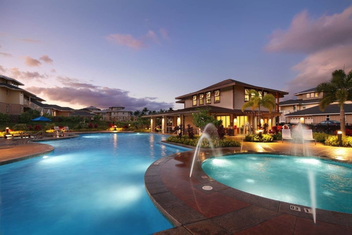 Keine Treppen, Zentrale Klimaanlage, Schritte Zum Pool, Whirlpool, Fitnessraum, 2 Parkplätze - Hawaii