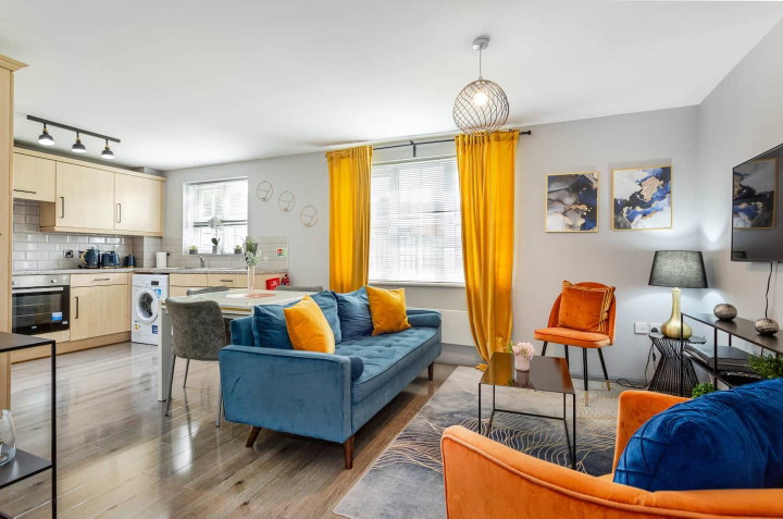 Trafford Centre: Stylish Apt + Free Parking By Gen - Altrincham