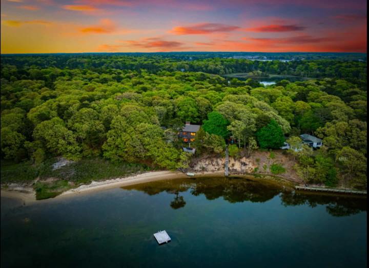 2 Acre Waterfront Oasis Overlooking Waquoit Bay - Falmouth, MA