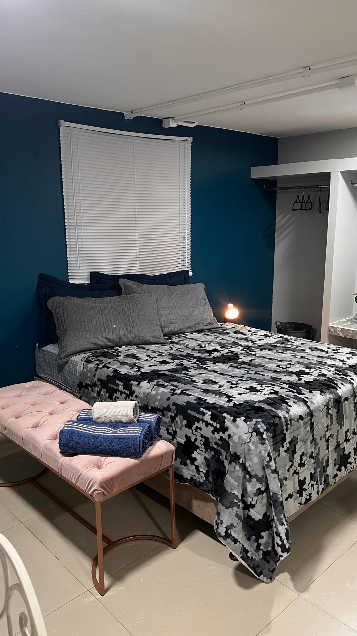 Flat Amber 107, Air Conditioning/netflix/stylish - Goiânia