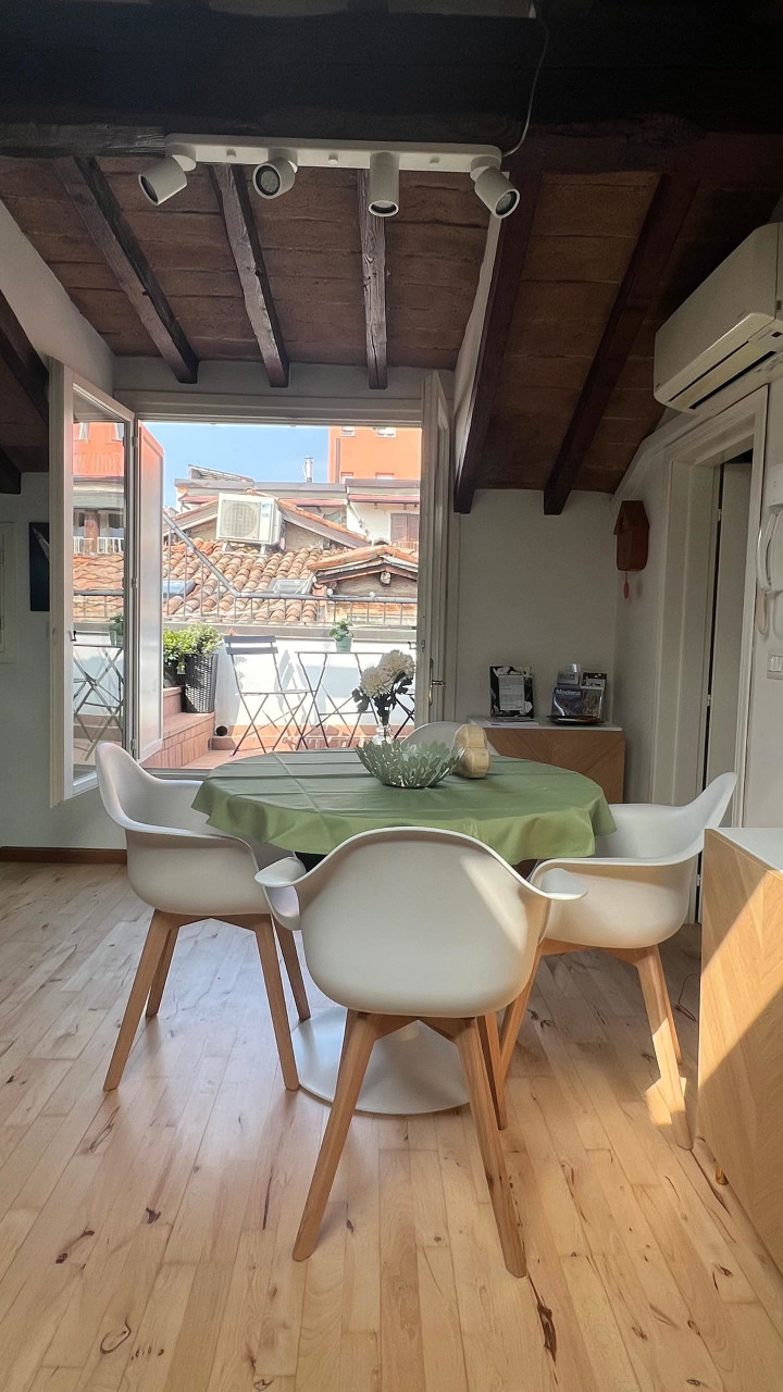 Enchanting Attic Apartment With Terrace Overlooking The Rooftops Of Modena - Modena