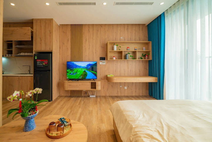 Unique Studio Landmark Onsen Apartment, Free Gym - China