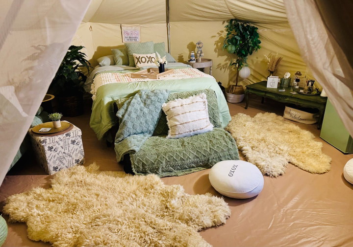 Luxurious Sage Tent Retreat With Stunning Views. - Escondido, CA