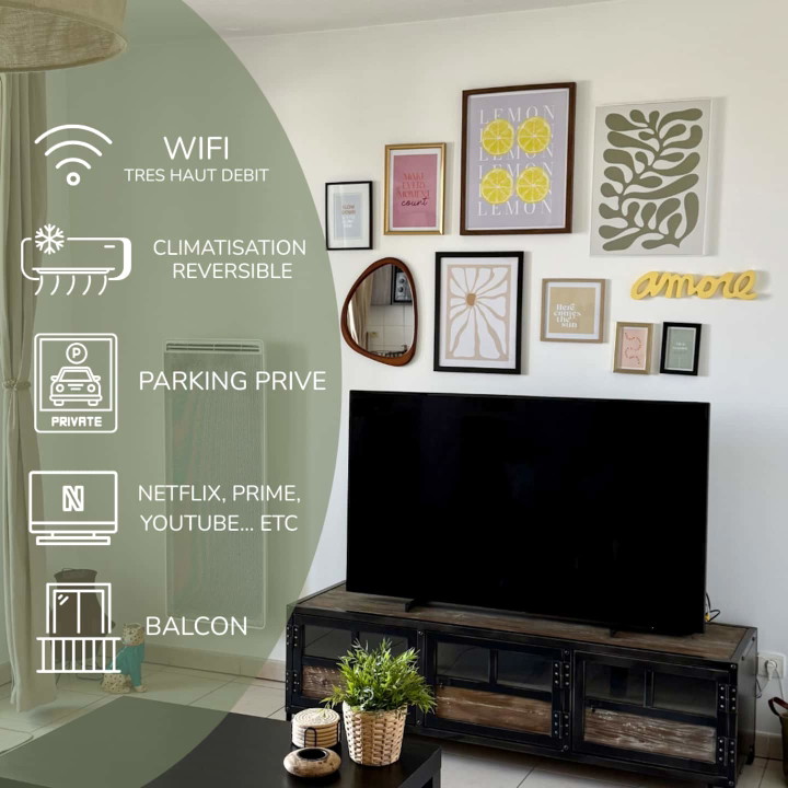 Appartement Cosy - Rénové Et Lumineux - - Colomiers