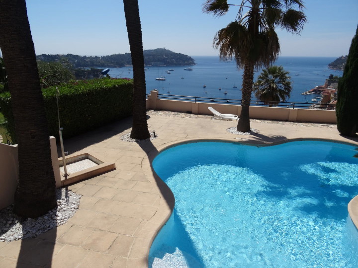 Apartment 4 * Panoramic View Bay Of Villefranche, Swimming Pool And Parking - Nice