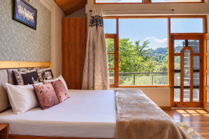 Cozy Private Cottage Raison(manali)kitchen+balcony - India