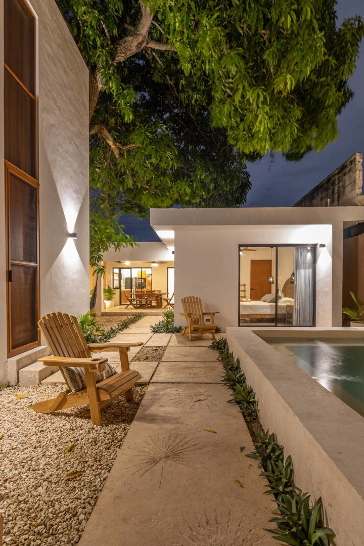 Pool-parking-hamaca-ac In All Rooms-kingbed-terrac - Yucatán