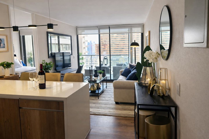 Nouvel Appartement Près Du Centre Commercial Et De La Clinique Allemande - Las Condes