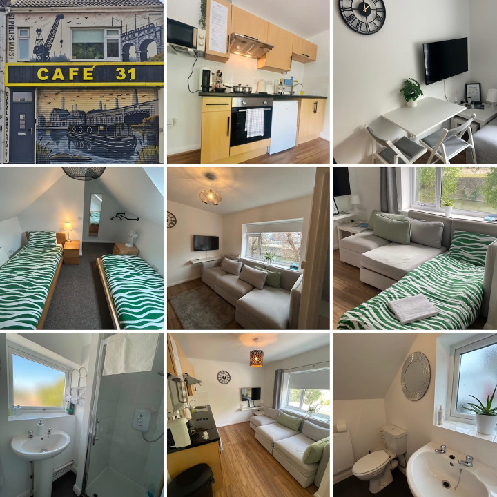 Canal Apts -Canal View |Sleeps 3|temple Meads - Bristol