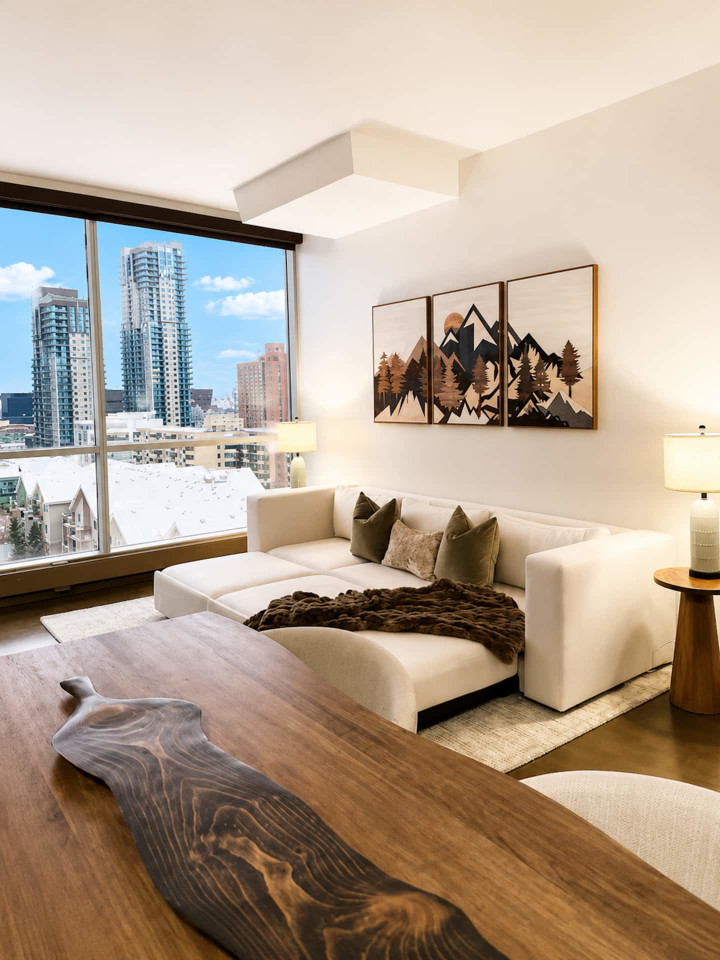 La Campagne Rencontre La Ville&nbsp;! Condo Moderne Avec 1&nbsp;Chambre En Centre-ville - Calgary