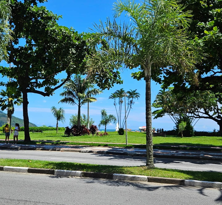 Novo Studio Frente Mar, Ar Cond. Santos, Embaré. - Santos