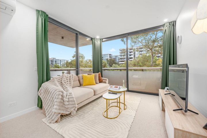 @Stylish 2br Getaway Near Anu W/ Parking & Wifi - Canberra