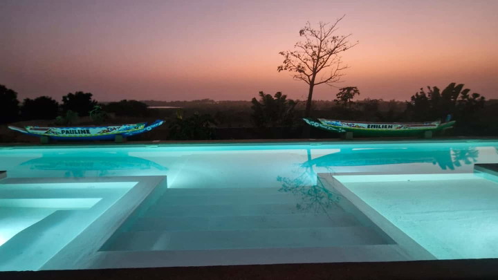 Villa With Sea And Somone Lagoon Views - Senegal