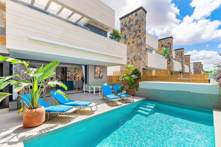 Villa De Lujo Con Jacuzzi, Cine, Billar Y Futbolín - Cartagena, Spain