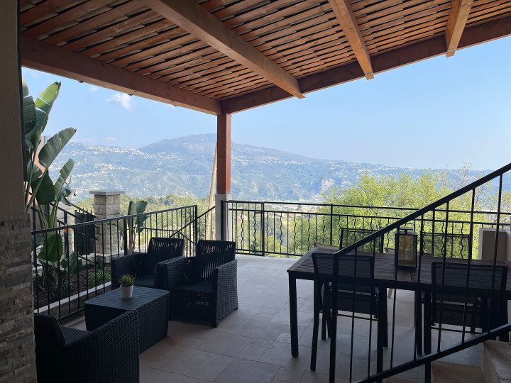 French Riviera Near Nice 3p In Villa Sea Montain - Carros