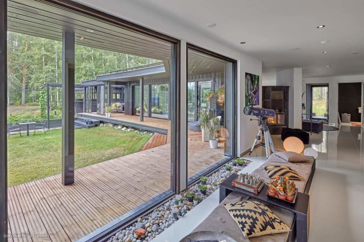 Designer Lake House With Jacuzzi And Sauna - Mikkeli