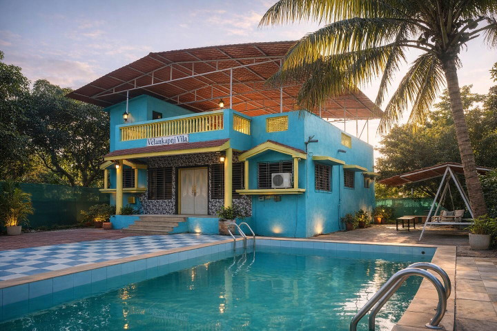 3bhk Villa With Private Pool - Palghar