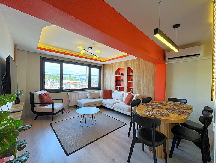 Magnificent Duplex With Bosphorus View In Ortakoy - Beykoz
