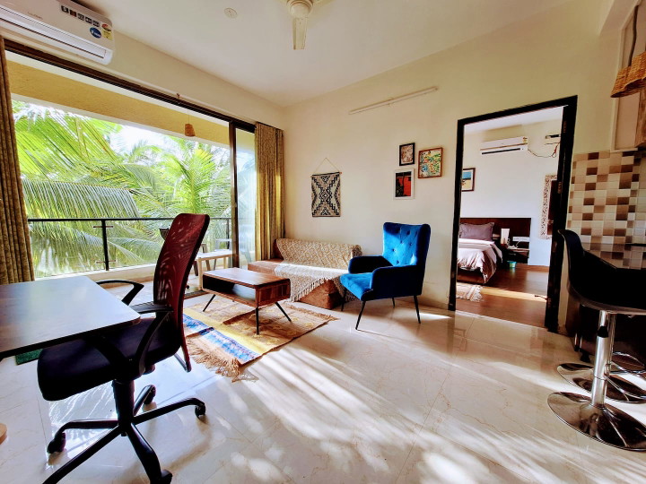 The 2nd Milagres | Chic 1bhk Near Palolem / Patnem - Goa