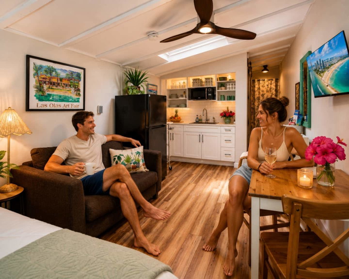 Jungle Fortress - Cozy Studio/mins To Airport+port - Fort Lauderdale, FL