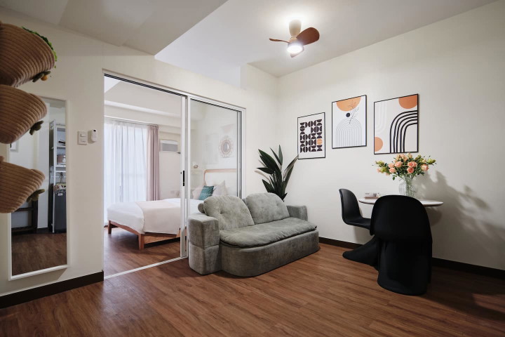 Near Bgc, 1br W/stunning Lake View, Laundry & Jbl - Taguig