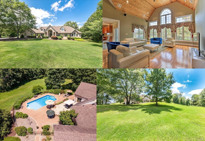 Mansion, Heated Pool, Hottub, Firepit, Huge B'yard - Greenwood Lake, NY