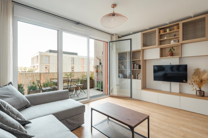 New Apartment With Balcony & Parking On The Island - Nantes