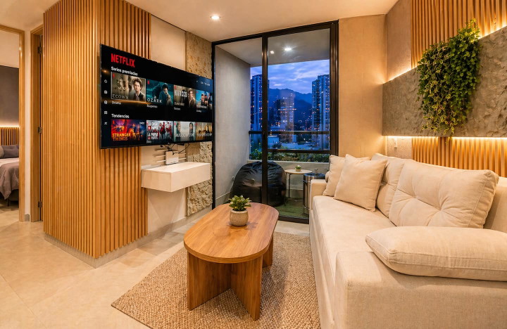 Luxury 2br | Skyline Views | Ac | Near Provenza - Medellín