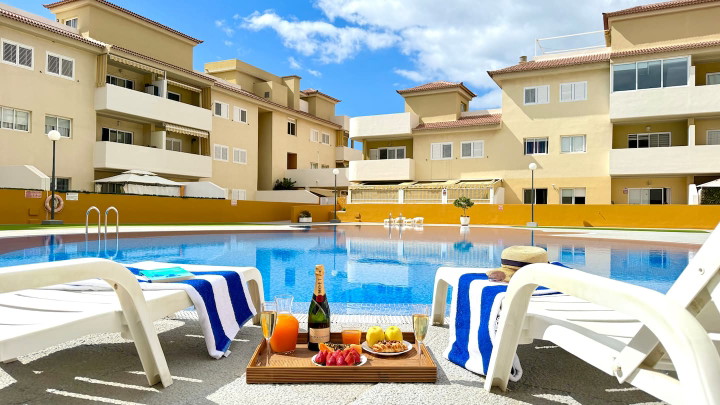 Lovely, Cosy Flat With Terrace And Swimming Pool - Tenerife