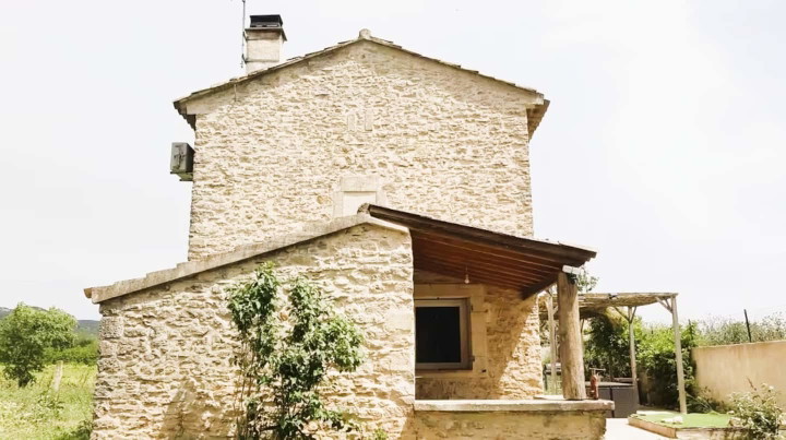 Maison En Pierre Rivière Vignes 8p Ardèche - Bagnols-sur-Cèze