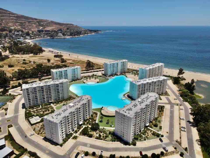 Papudo Laguna, Oceanfront Apartment Cap 6 - Papudo
