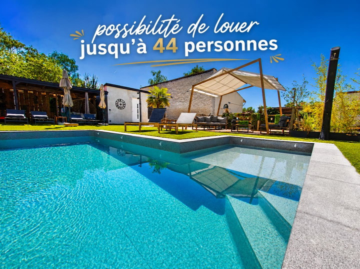 Domaine Dorimar - Jusqu'à 44 Personnes & Piscine - Provins