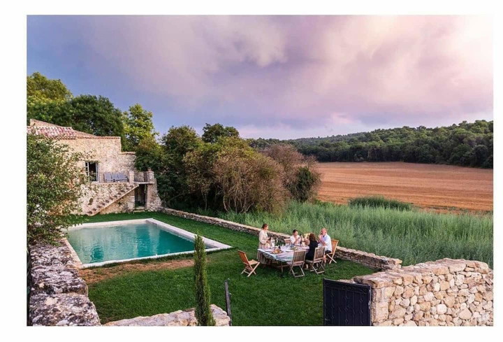 Casa De Campo Provenzal Del Siglo Xviii En El Parque Natural De Luberon - Pertuis