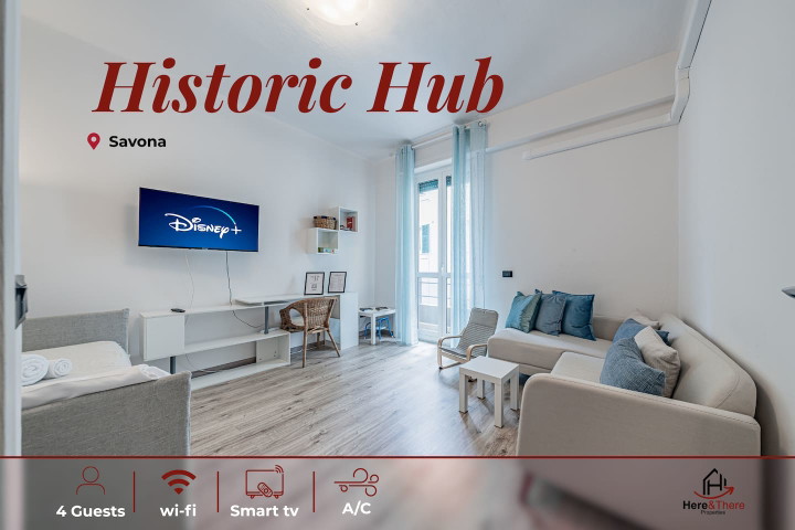 [Historic Hub]croisières 10 Min A/c Wifi - Savona