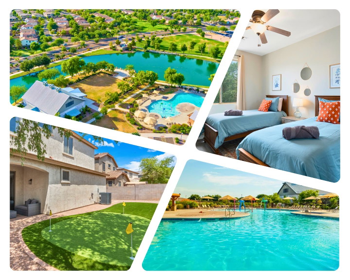 *New* Gorgeous Oasis Retreat Pools Golf Pickleball - Queen Creek, AZ
